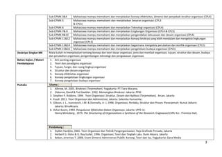 Rencana pembelajaran semester mata kuliah TEORI ORGANISASI 2.docx