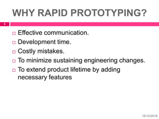 RAPID PROTOTYPING(RPT) | PPTX
