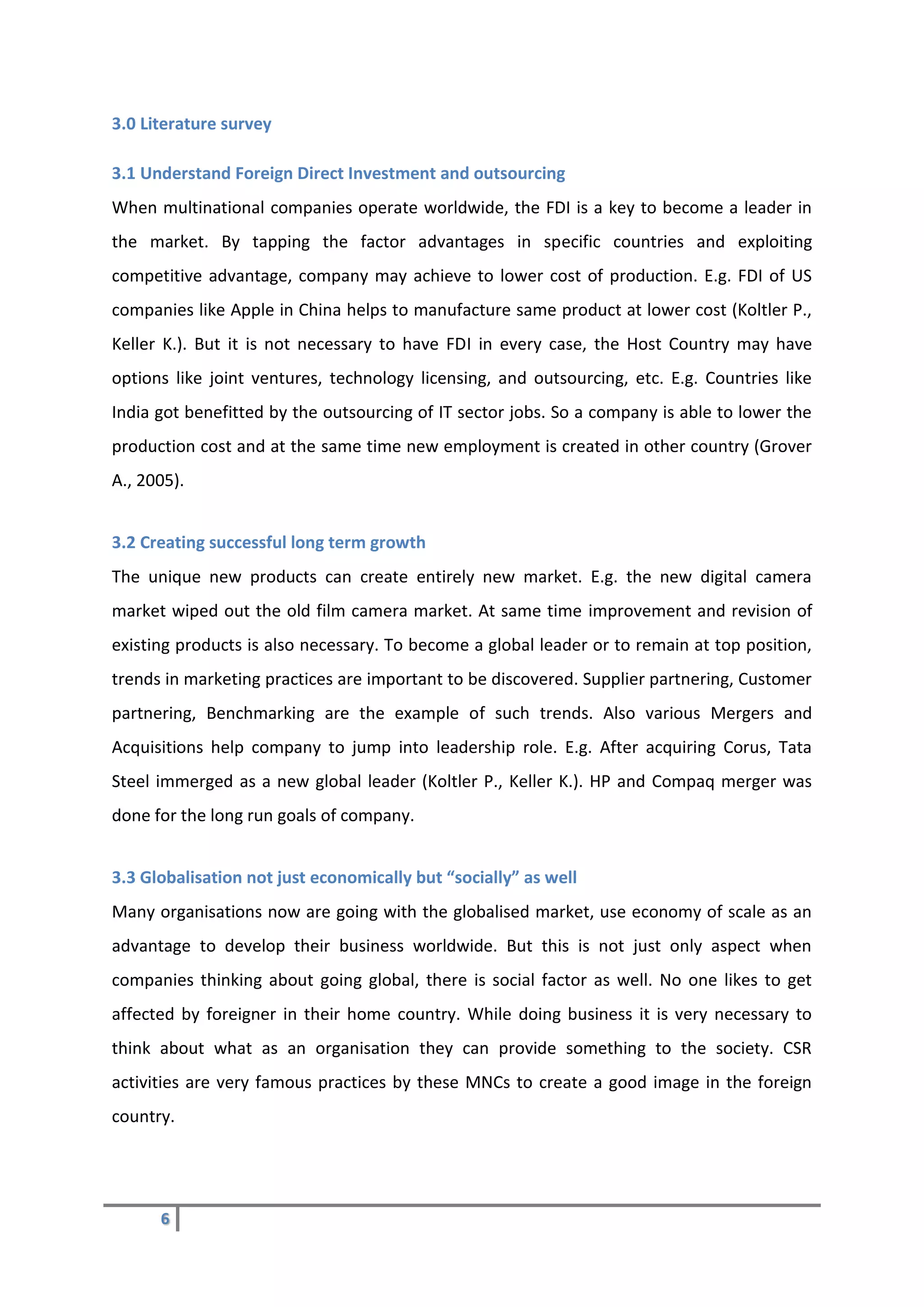 Comparison - Unilever Vs P&G- International Business and Marketing ...