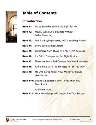 10 Golden Rules | PDF