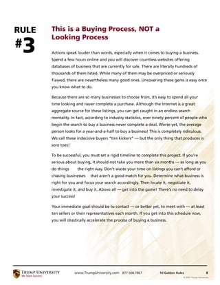 10 Golden Rules | PDF