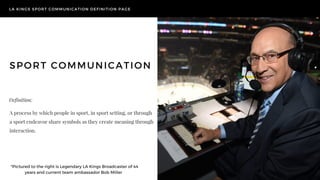 RPTA 160 Intro to Sport Management: Sport Employment Preparation ...