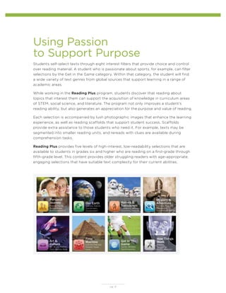 Reading Plus Texts That Teach | PDF