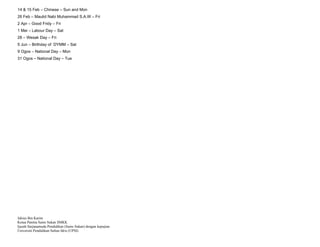 Rpt form uper 6 (k2) | DOC