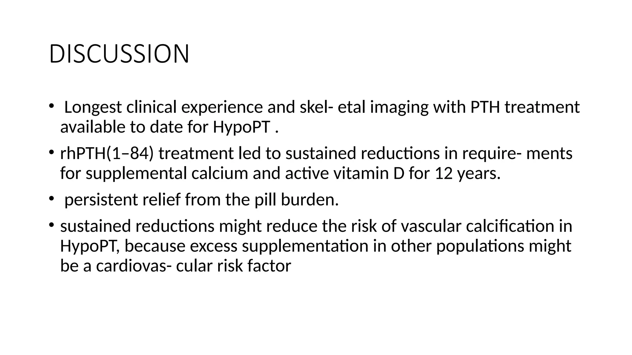 rPTH - 12 yrs therapy for hypoparathyroidism.pptx