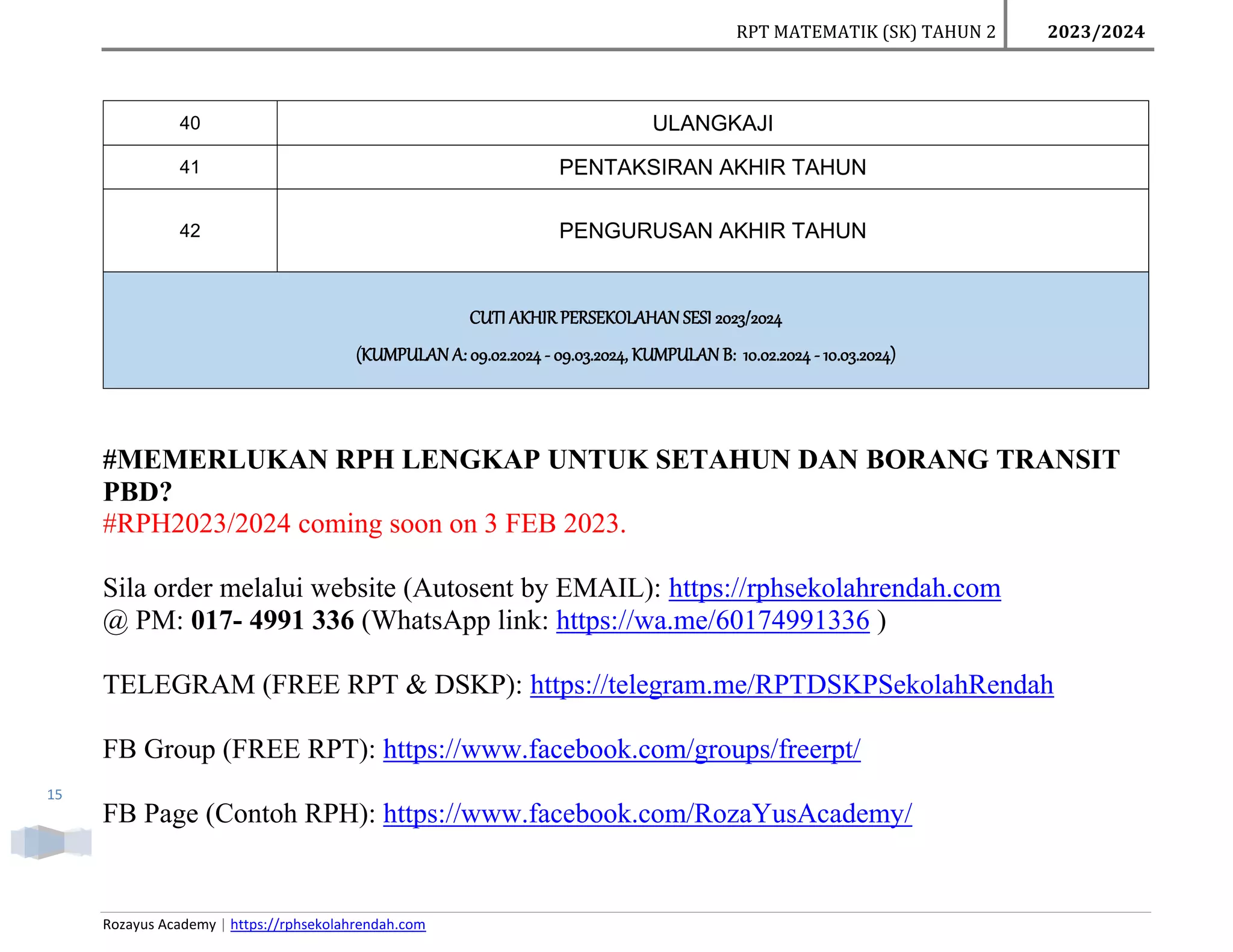 RPT MATE THN 2 2023-2024 By Rozayus Academy.docx | Free Download