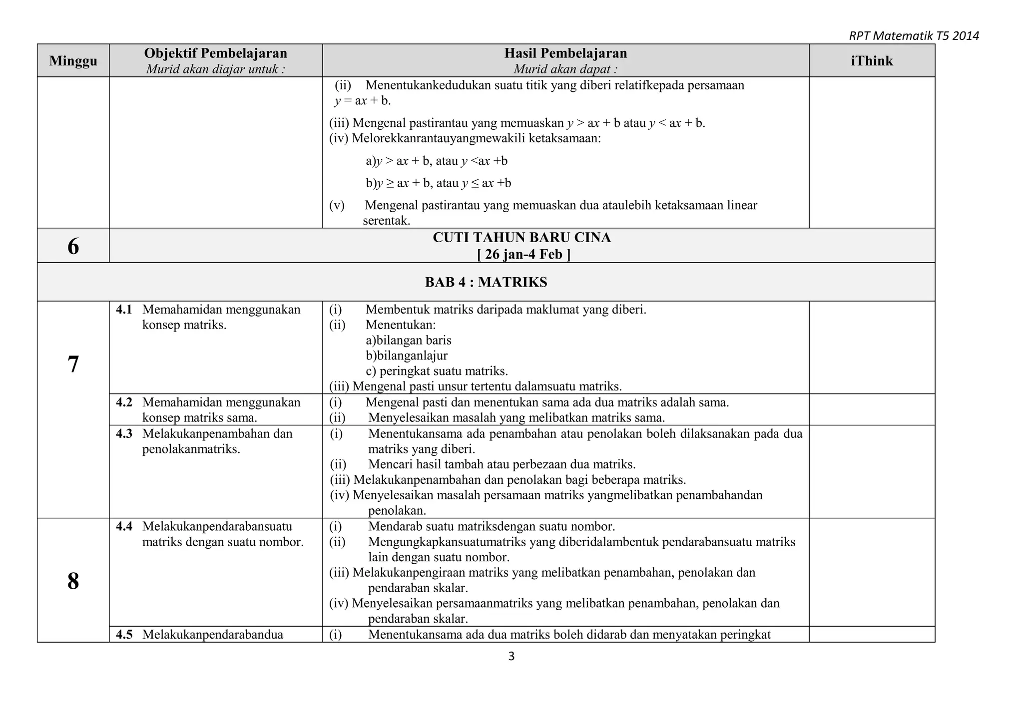 Rpt math t5 | DOCX