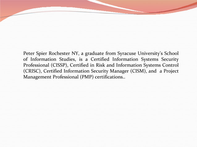 Peter Spier Rochester | PPT