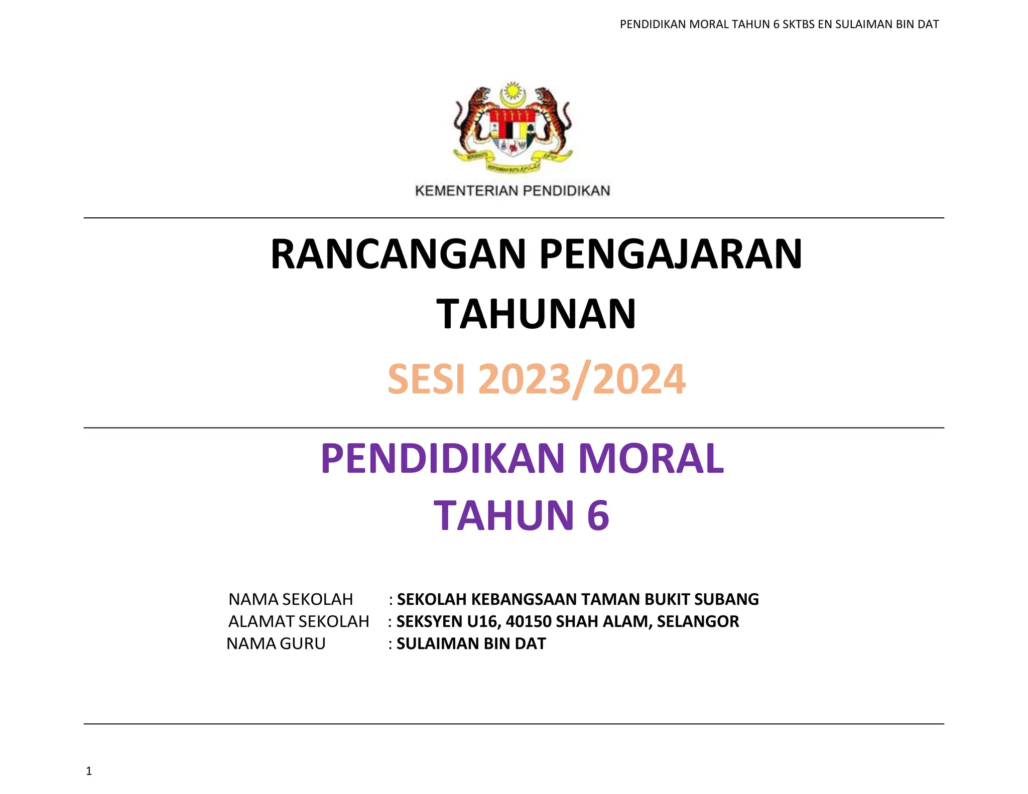 Rancangan Pengajaran Tahunan PMRL THN 6 2023-2024.docx