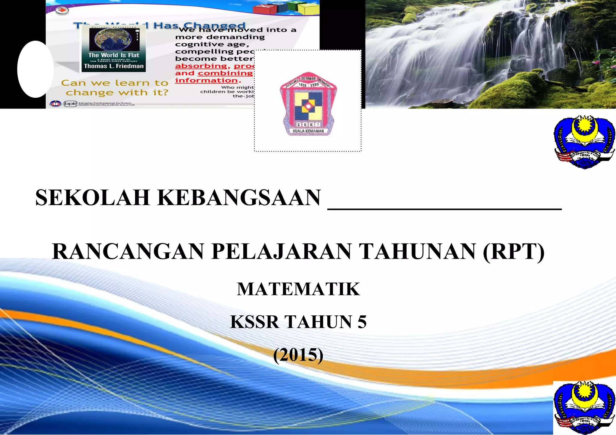 Rpt & volume kerja mt th 5 | PPT