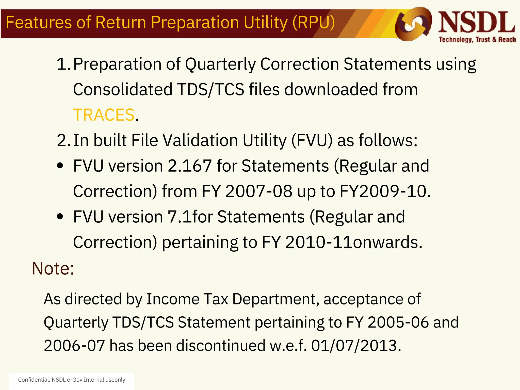 TDS TCS RETURN PREPARATION UTILITY PART B | PPT