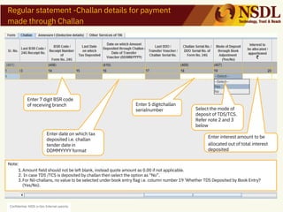 TDS TCS RETURN PREPARATION UTILITY PART E | PPT