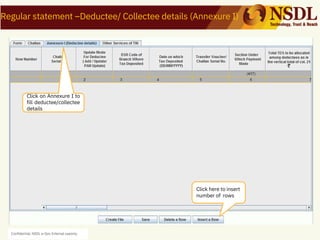 TDS TCS RETURN PREPARATION UTILITY PART F | PDF