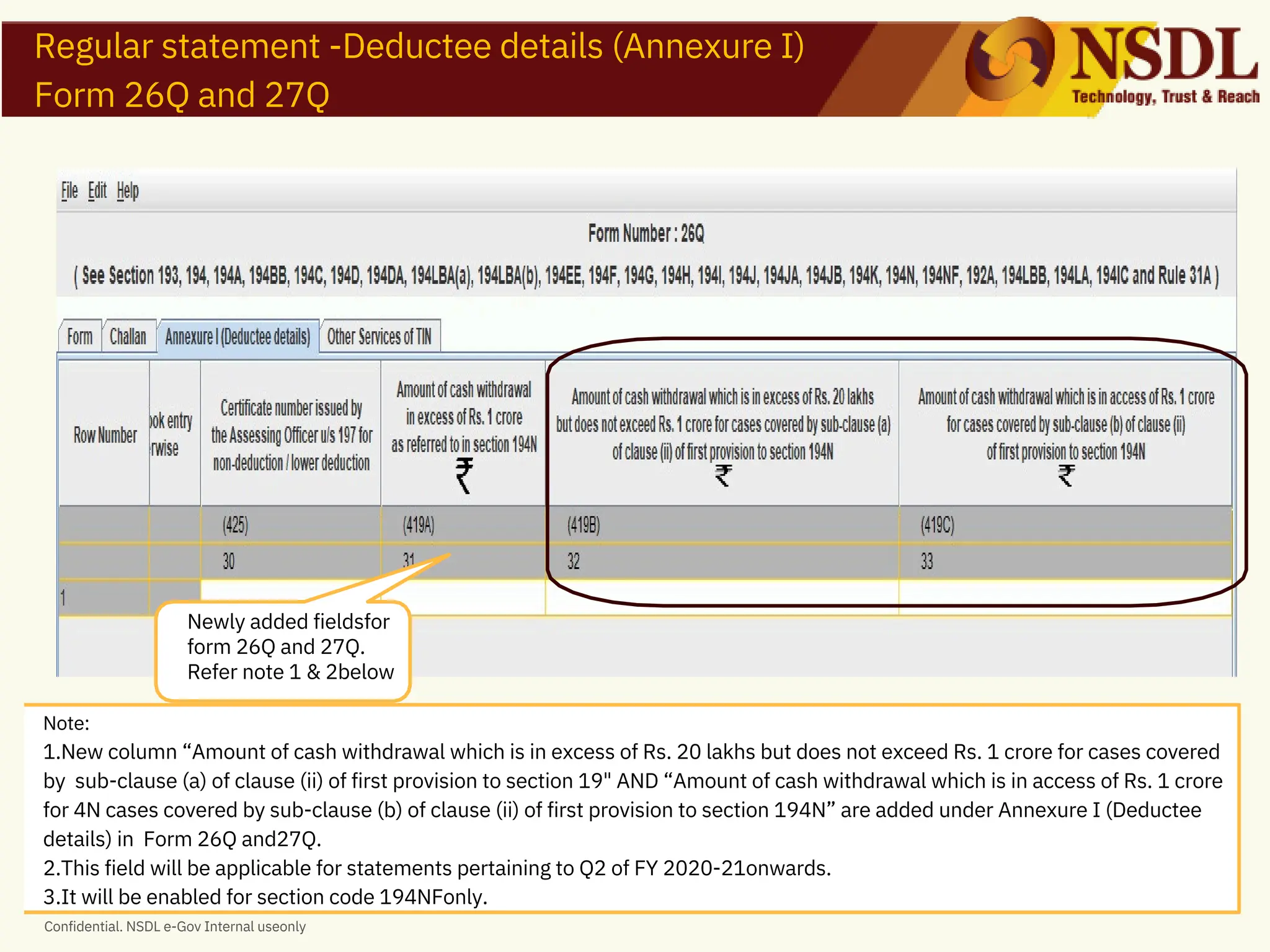 TDS TCS RETURN PREPARATION UTILITY PART H | PDF