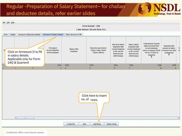TDS TCS RETURN PREPARATION UTILITY PART H | PDF