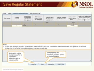 TDS TCS RETURN PREPARATION UTILITY PART L | PDF