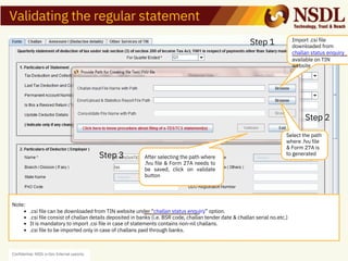 TDS TCS RETURN PREPARATION UTILITY PART L | PDF