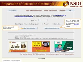 TDS TCS RETURN PREPARATION UTILITY PART N | PDF