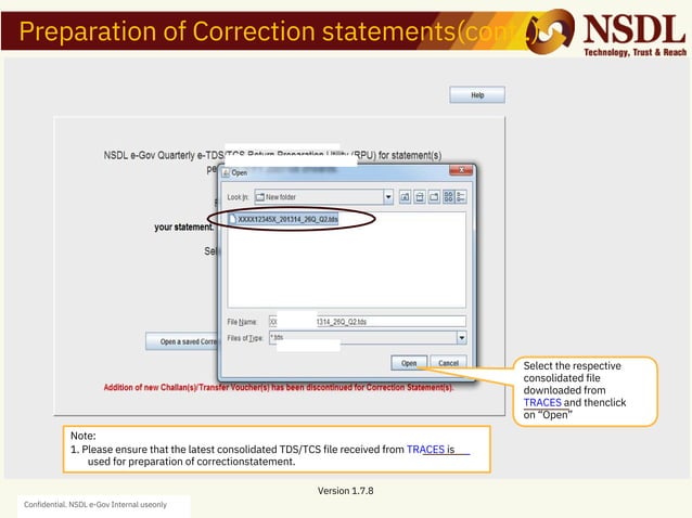 TDS TCS RETURN PREPARATION UTILITY PART N | PDF