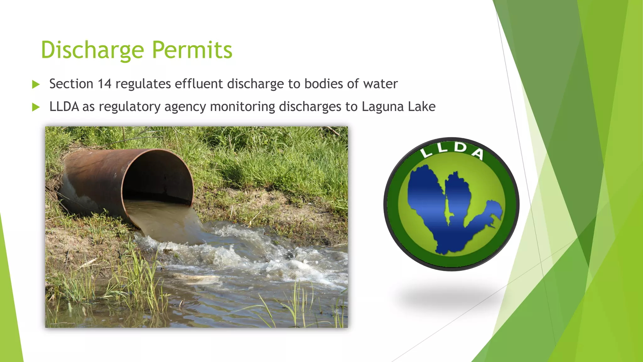 Presentation of Philippine Clean Water Act of 2004 | PDF