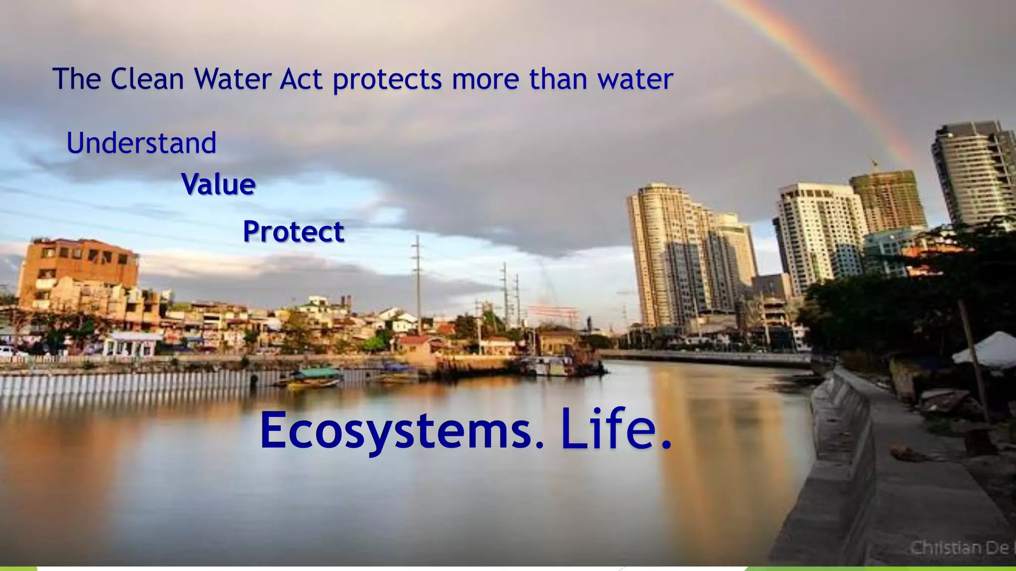 Presentation of Philippine Clean Water Act of 2004 | PDF