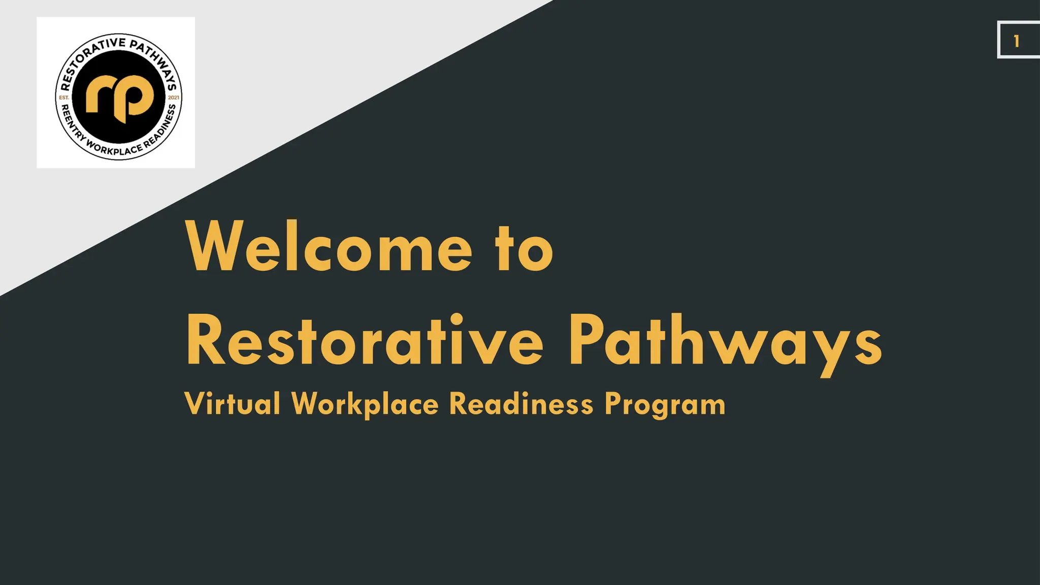 RP Virtual Session One intro to workplace readiness | PPTX
