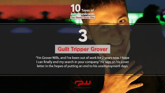 10 Types of Job Applicants You Should Never Hire | PPT