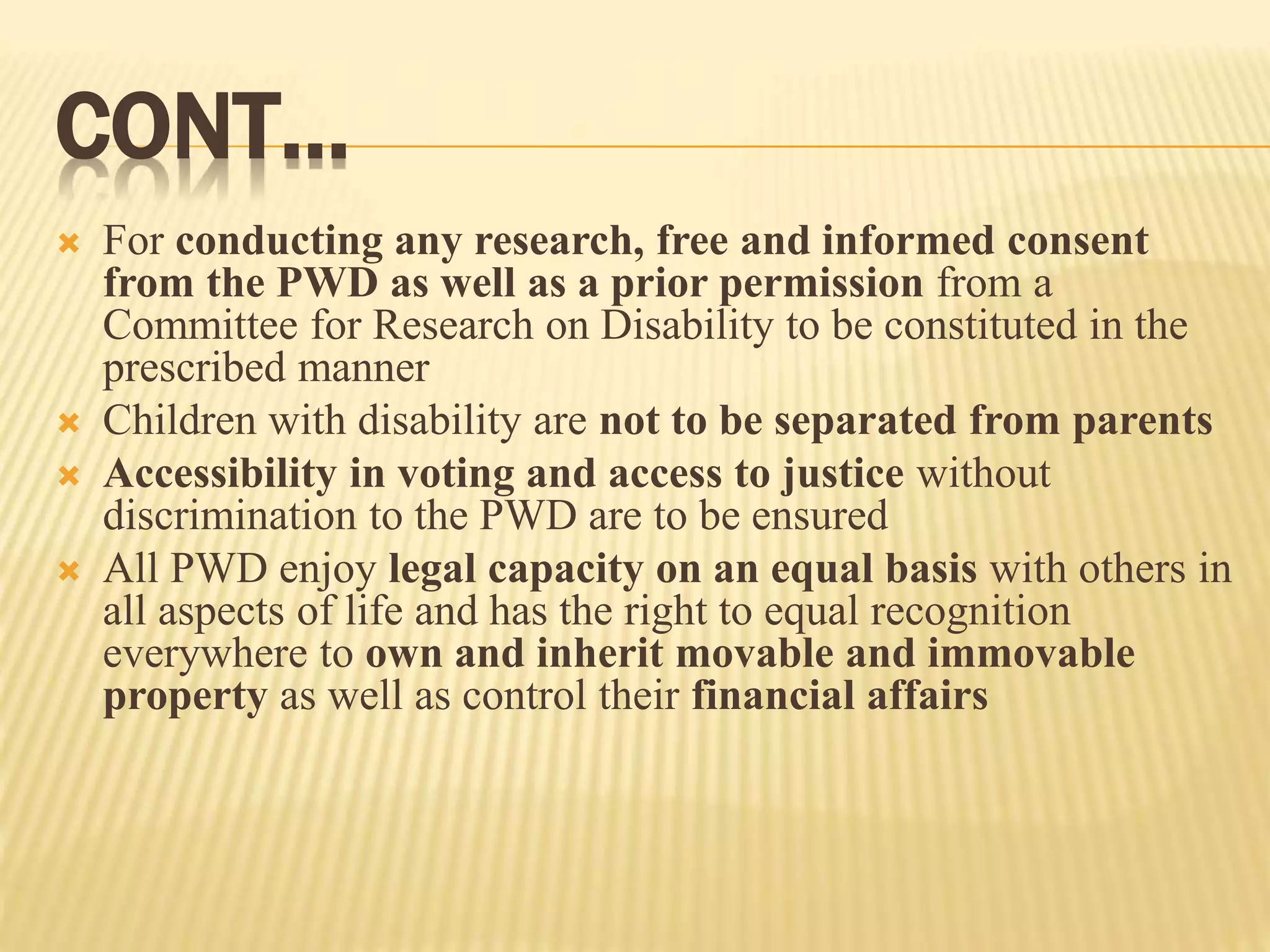 RPWD Act,2016 | PPTX