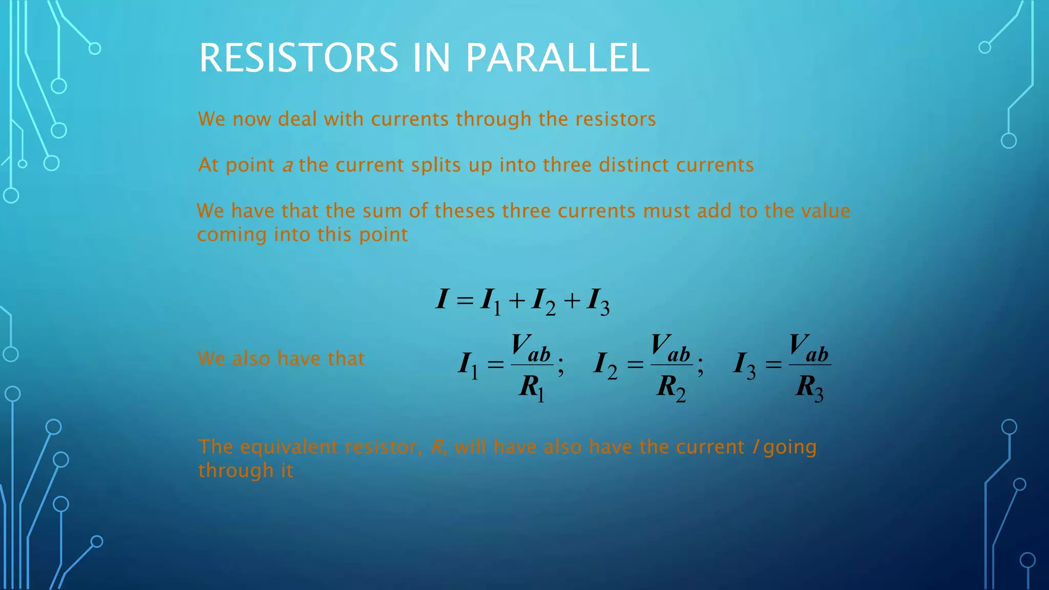 Elements of electrical engineering dc circuits | PPTX