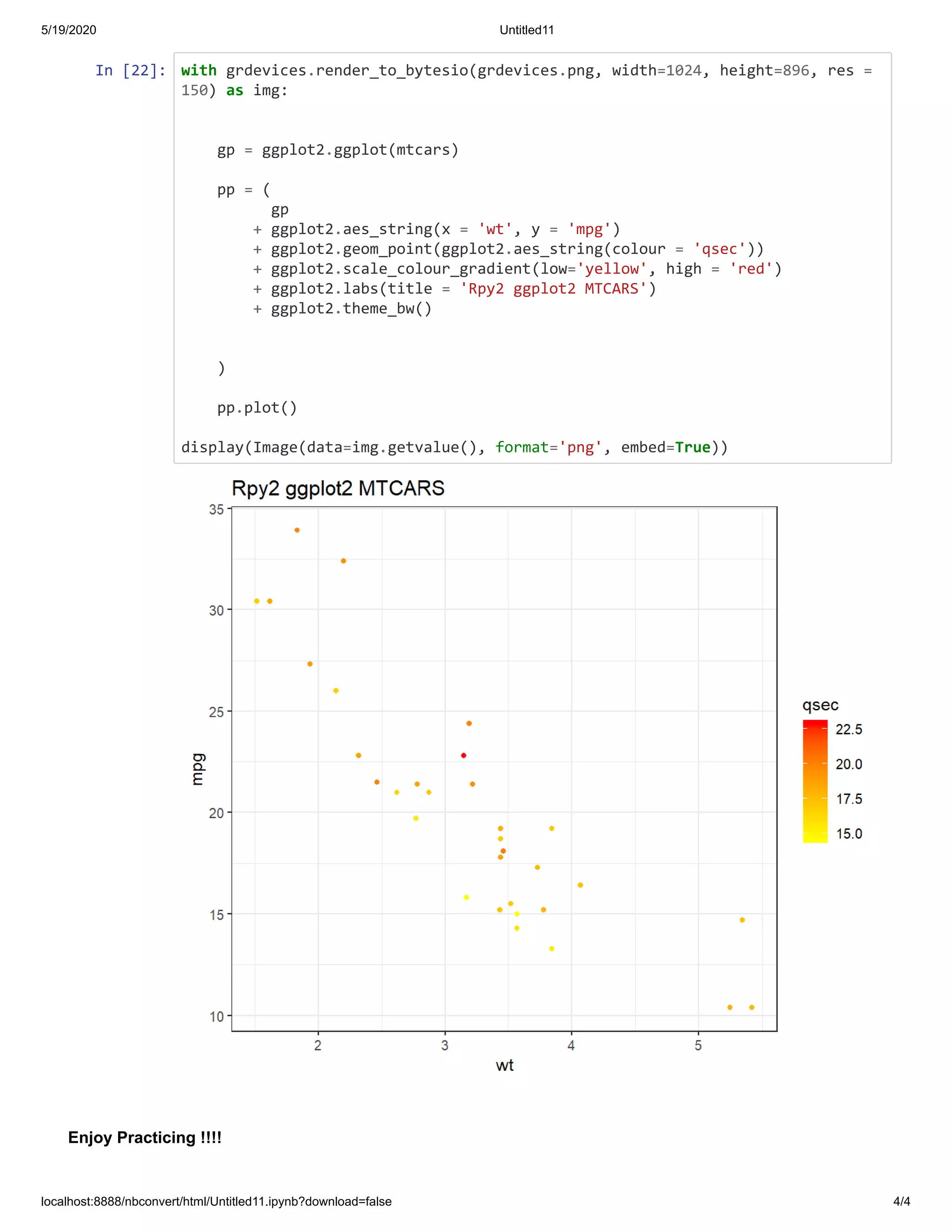 Rpy2 demonstration | PDF