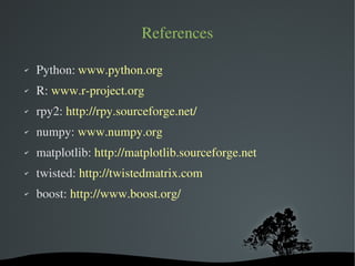 Python and R for quantitative finance | PDF