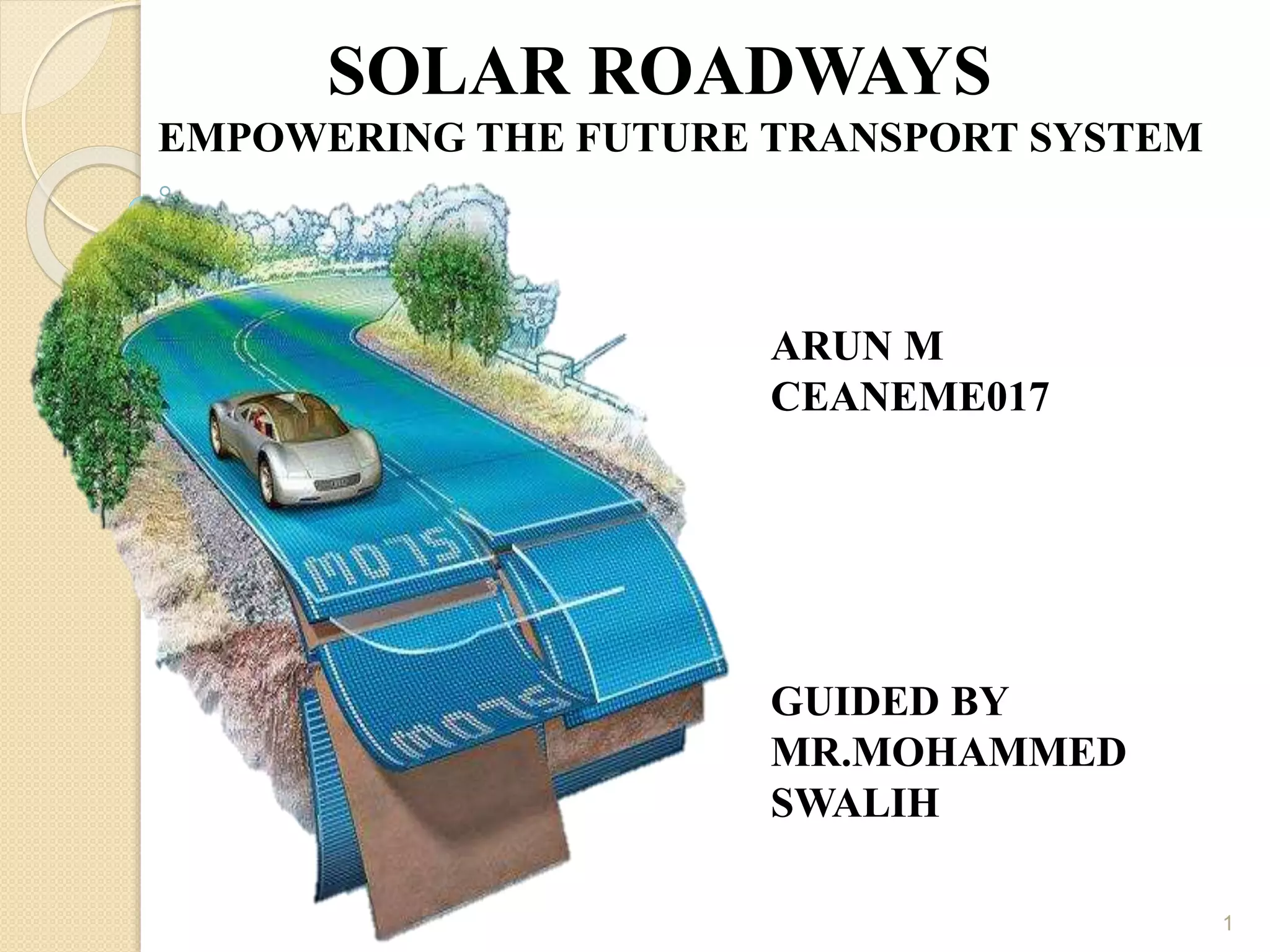 Solar Roadways | PPTX