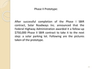 Solar Roadways | PPTX