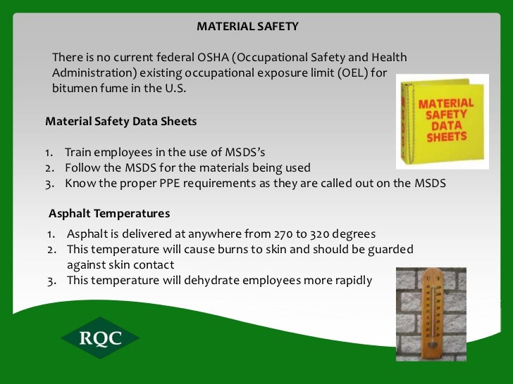RQ Asphalt Safety