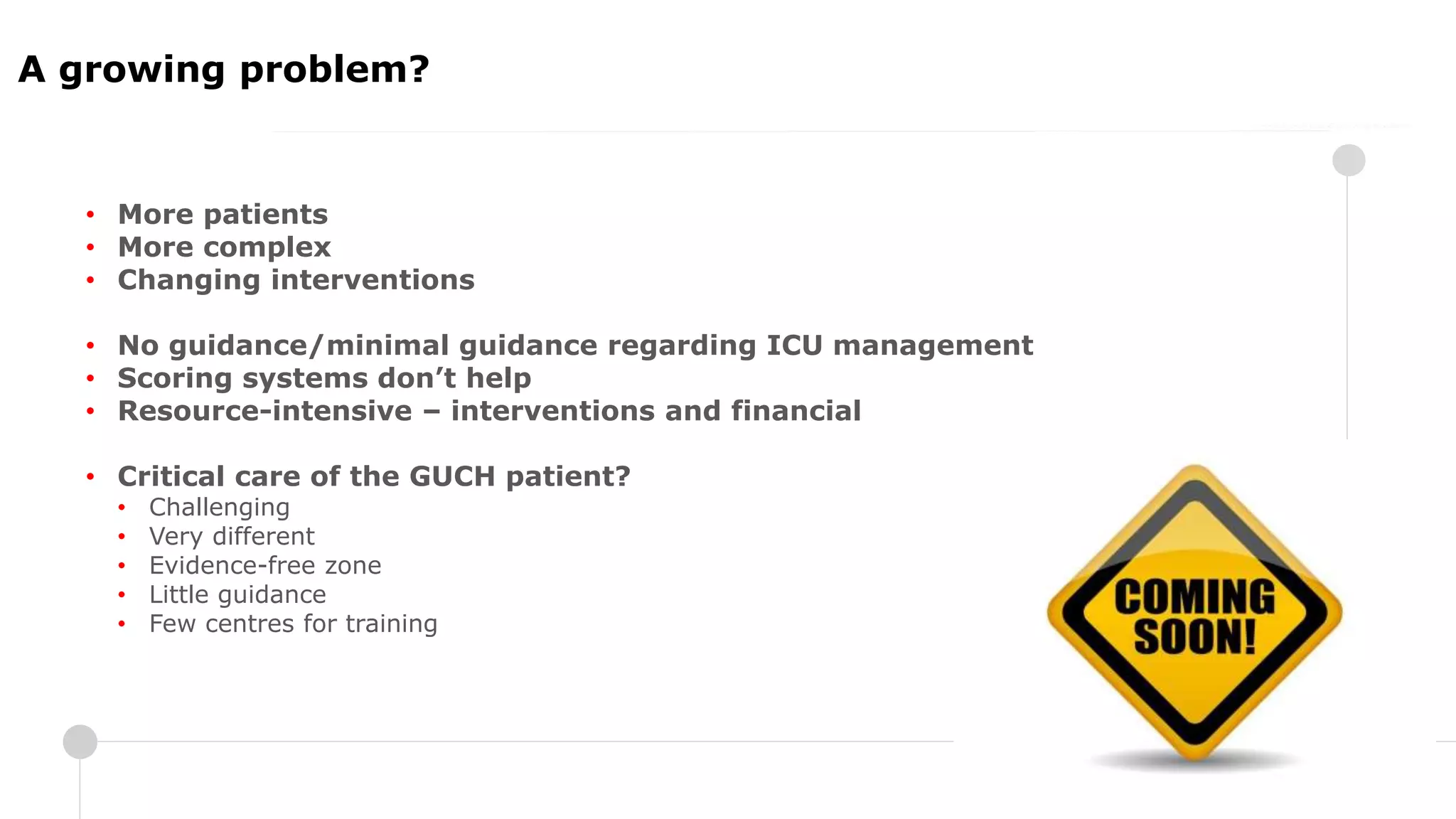 GUCH - A growing problem | PPTX