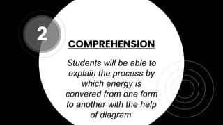 ENERGY LESSON PLAN PPT. FOR HIGHER EDUCATION. | PPTX