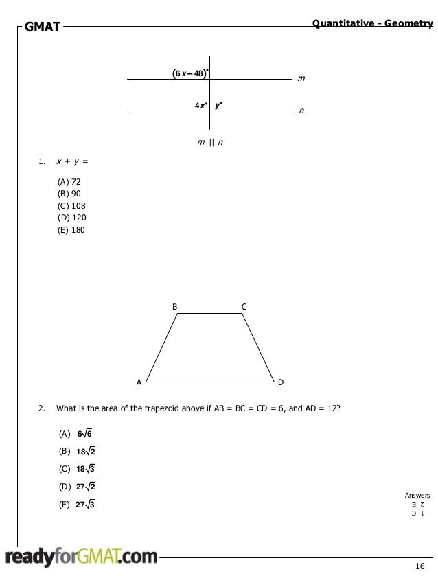 Advanced gmat mathquestions-version2
