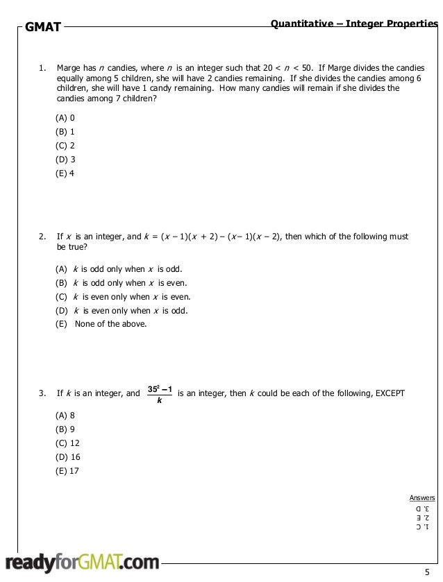 Advanced gmat mathquestions-version2