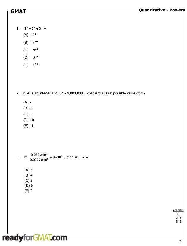 Advanced gmat mathquestions-version2