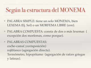 La formación de palabras | PDF