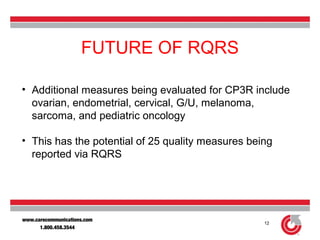 Rapid Quality Reporting System (RQRS) | PPT