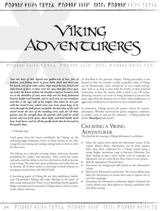 Vikings RuneQuest II | PDF | Arms & Ammunition | Sensitive Topics