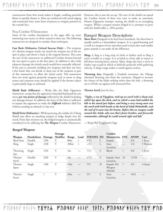 Vikings RuneQuest II | PDF | Arms & Ammunition | Sensitive Topics