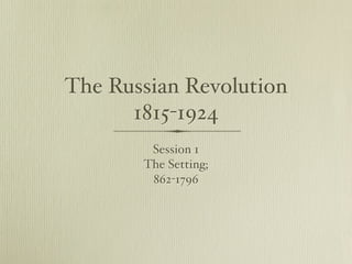 Early Russian History | PPT