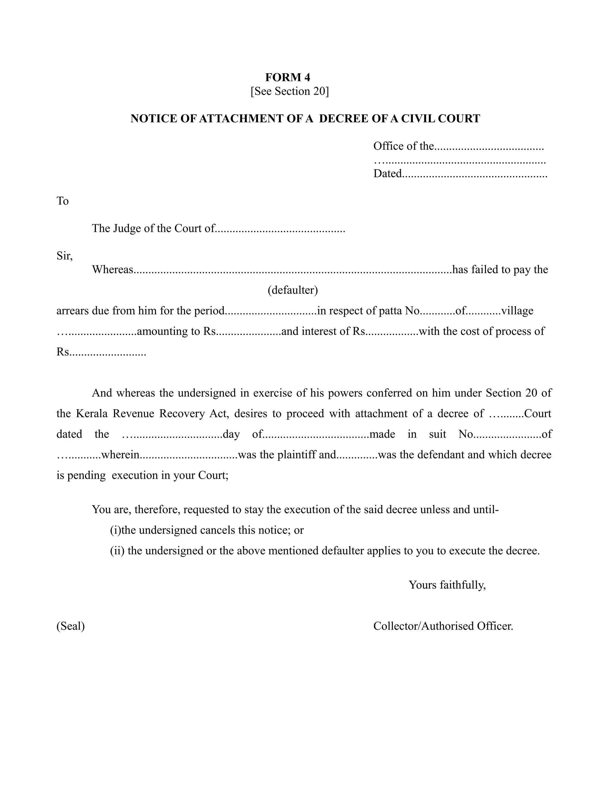 Revenu Recovery Act | PDF