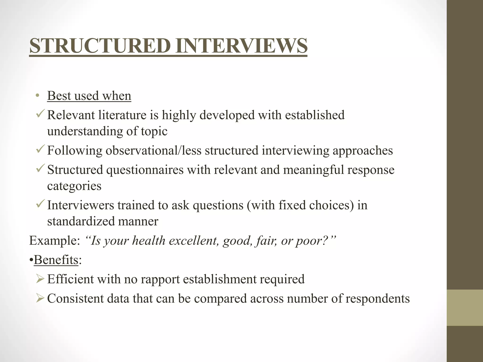 Qualitative Data Production and explanation of Interview Method in ...