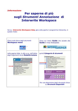 Rr Strumenti Annotazione Interwrite | PDF