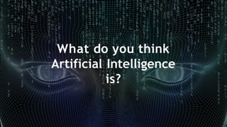 Artificial Intelligence Basic Summary info | PPTX