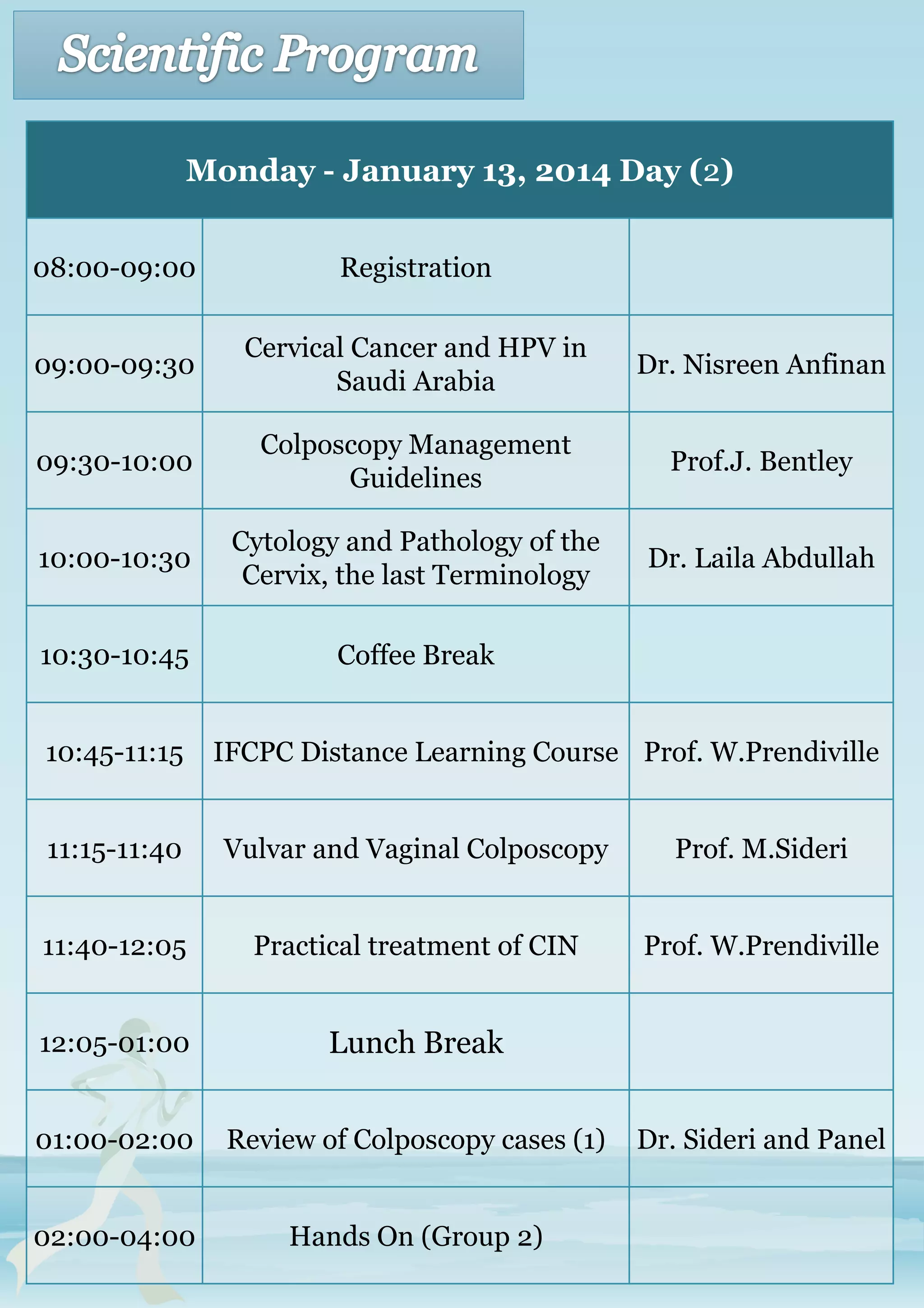 The international federation for cervical pathology and colposcopy course | PDF