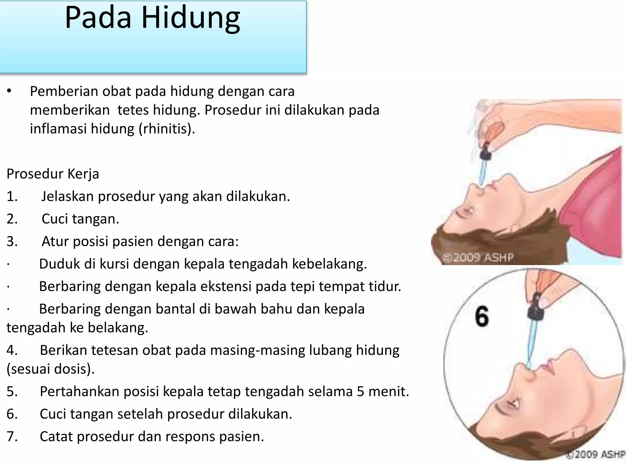 pemberian obat dalam keperawatan | PPTX